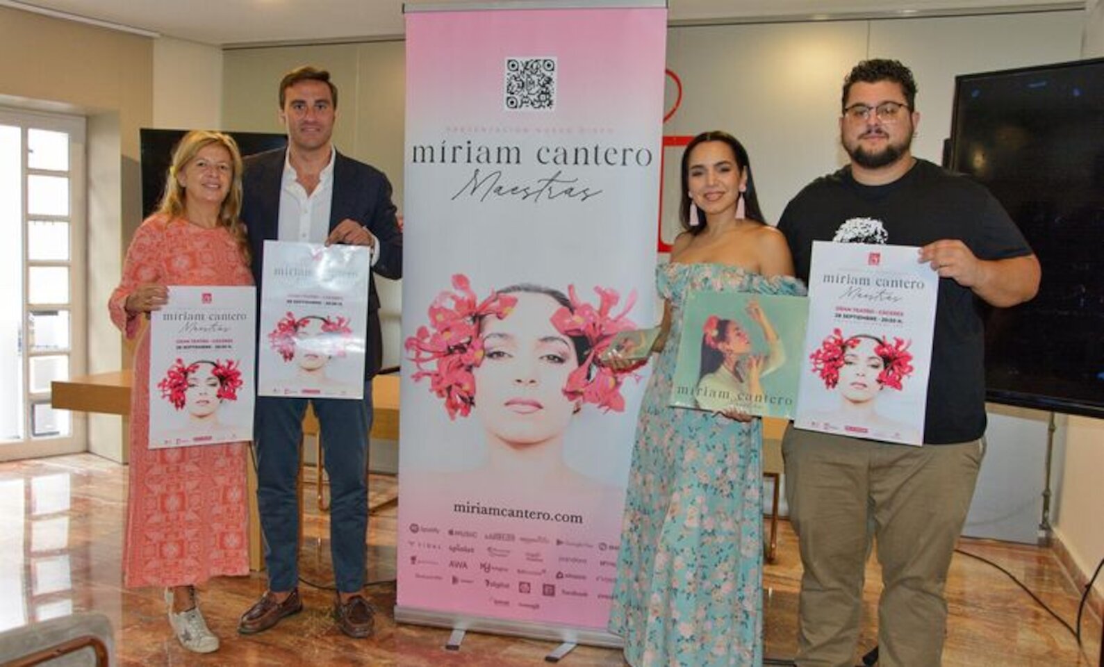 Cantaora flamenca Miriam Cantero presenta su primer disco 'Maestras' en ...